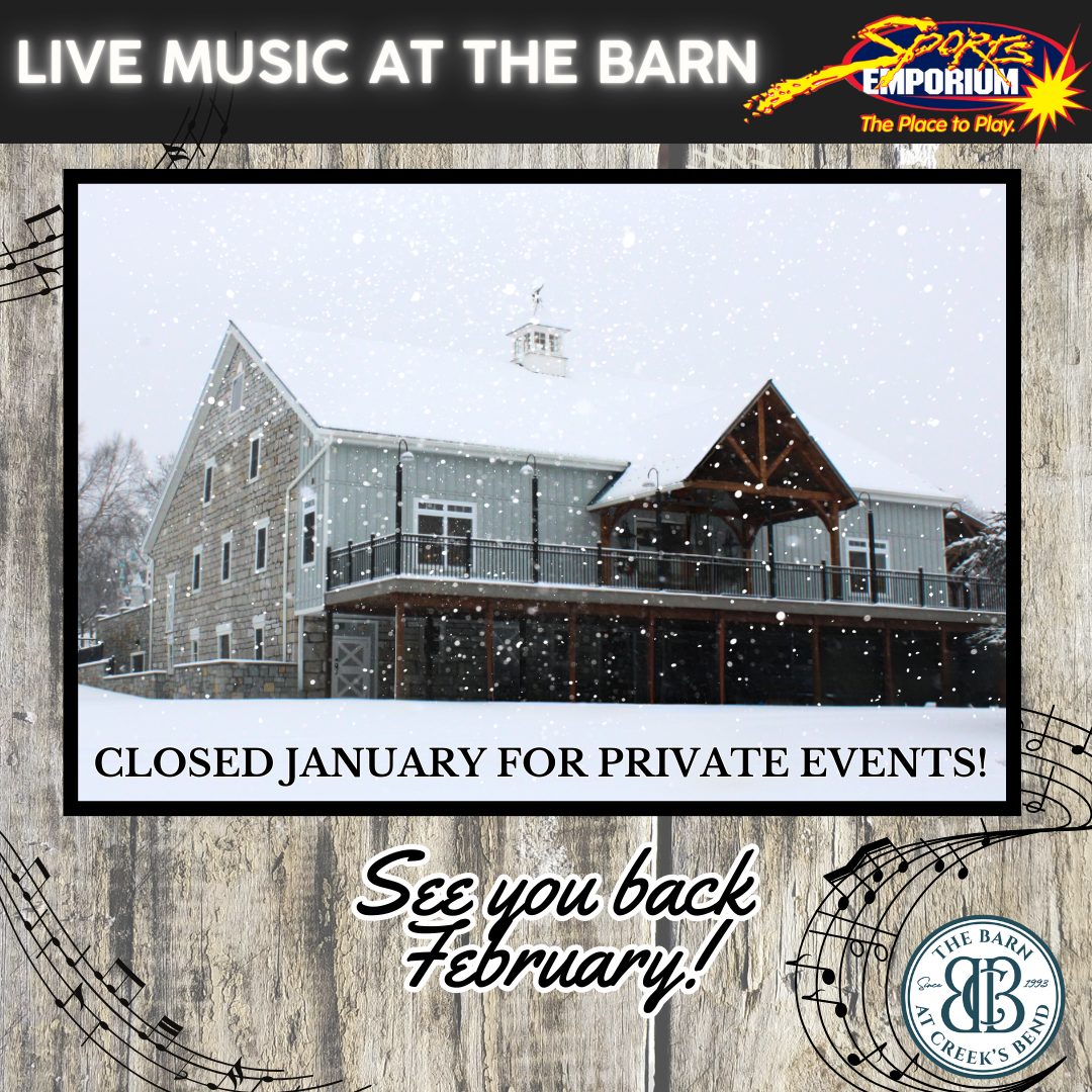 Private Event at The Barn- Book yours today! | Carlisle Sports Emporium